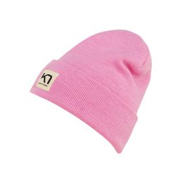 KARI TRAA Damen Beanie "Rothe", pink, unifarben, 60% Polyacryl, 30% Polyester, 10% Polyester, Mützen, in klassischem Design