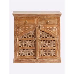 Kommode HEINE HOME, B:85cm H:85cm T:35cm, braun, MDF, Sideboards