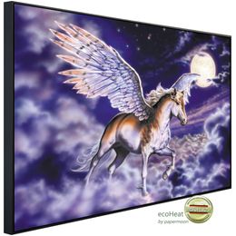 papermoon Infrarotheizung "Pegasus", B/H/T: 120cm x 60cm x 3cm, 750 W, bunt, Heizkörper, sehr angenehme Strahlungswärme