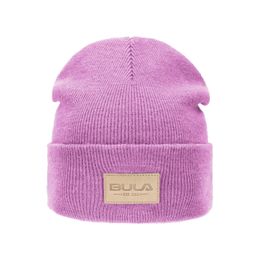 BULA Herren Beanie "Travel", pink, unifarben, 60% Polyacryl, 30% Polyester, 10% Polyester, M&uuml;tzen, in tollem Street-Style