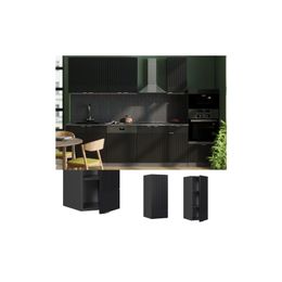 VICCO H&auml;ngeschrank Fame-Line Anthrazit Schwarz gestreift 30 cm