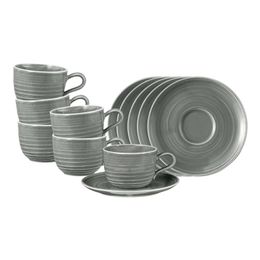 Seltmann Weiden Kaffeetassen mit Untertassen Terra 260 ml 6er Set