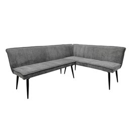 HTI-Living Eckbank 195 x 154 cm Mesilla Blaugrau kurzer Schenkel rechts