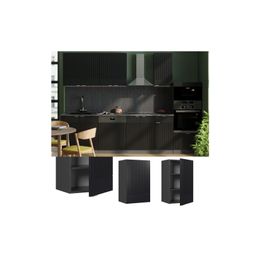 VICCO H&auml;ngeschrank Fame-Line Anthrazit Schwarz gestreift 45 cm