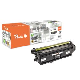 Peach HP 508 ABK Toner bk ersetzt HP No. 508A BK, CF360A f&uuml;r z.B. HP Color LaserJet Enterprise M 553, HP Color LaserJet Enterprise Flow MFP M 577 c (wiederaufbereitet)