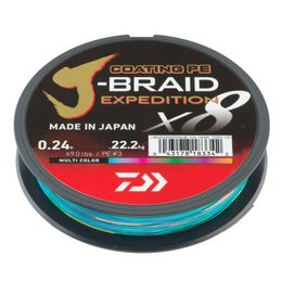 Daiwa J-Braid Exped. X8E 0.28mm-300m multi c. Geflochtene Schnur