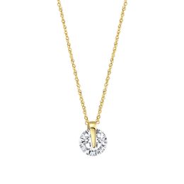 Diamonds by Ellen K. Fascination by Ellen K. Halskette Gold 333 mit Zirkonia wei&szlig; 10mm