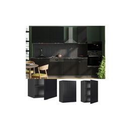 VICCO H&auml;ngeschrank Fame-Line Anthrazit Schwarz gestreift 50 cm