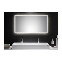 Posseik LED Spiegel 120x65 cm mit Touch Bedienung
