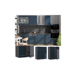 VICCO H&auml;ngeschrank Fame-Line Anthrazit Dunkelblau Hochglanz 60 cm