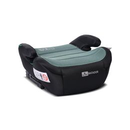 Lorelli Sitzerh&ouml;hung i-Size Matador (125-150cm) Kindersitz, Isofix, Armlehne gr&uuml;n