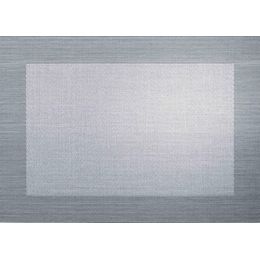 Asa Tischset silber/schwarz met.
