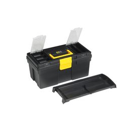 Allit McPlus Werkzeugkoffer 'Promo 16' schwarz/gelb 40 x 20 x 20 cm