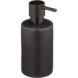 Spirella Seifenspender 'Tube' Porzellan schwarz 300 ml