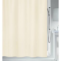 Spirella Duschvorhang 'Primo' Textil beige 180 x 200 cm