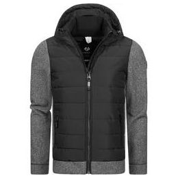 Steppjacke Ragwear "Doryan Mel", Herren, Gr. M (50), schwarz, Obermaterial 1: 100% Polyester, Obermaterial 2: 100% Polyester, Innenmaterial: 100% Polyester, Innenfutter: 100% Polyester, Wattierung: 100% Polyester, casual, gerade hüftbedeckend, hoch geschlossener Ausschnitt, Langarm Ärmel ohne Ärmelschlitz extrabreites Bündchen krempelbar, Jacken, Coole Herren Outdoorjacke mit weichen Ärmeln