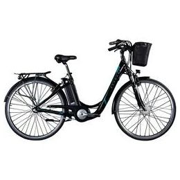 Zündapp E-Bike ZÜNDAPP "Z510" Gr. 48, weiß (schwarz, türkis), E-Bikes, 48cm, 28 Zoll (71,12cm), Pedelec, Elektrofahrrad für Damen u. Herren