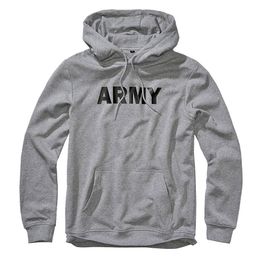 Brandit Army Hoody grey melange, Gr&ouml;&szlig;e M