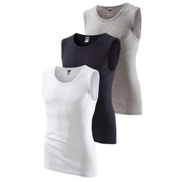 H.I.S. H.i.s Undershirt male Grey, Black, White size 4