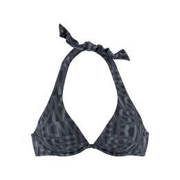 ELBSAND Bikini Top female Black size 42