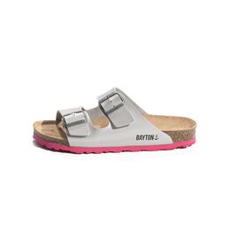 Bayton Pantolette 'Atlas' Damen Gr&ouml;&szlig;e 36 silber