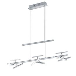 Trio Figaro Pendelleuchte LED Nickel-Matt, 3-flammig