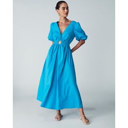 St Mrlo Kleid 'Nie' Damen Gr&ouml;&szlig;e 34 azur Winterkleid