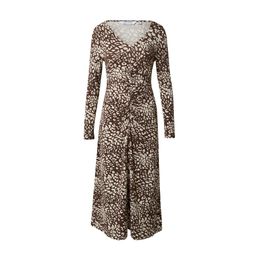 Dorothy Perkins Kleid Damen Gr&ouml;&szlig;e 36 beige / schoko Winterkleid