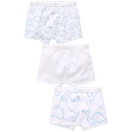 next Boxershorts Jungen Gr&ouml;&szlig;e 116 hellblau / wei&szlig;