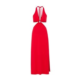Lscn By Lascana Kleid Damen Gr&ouml;&szlig;e 36 rot Sommerkleid