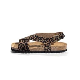 Bayton Sandale 'RIOJA' Damen Gr&ouml;&szlig;e 40 beige / braun / schwarz