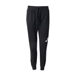 adidas Sportswear Workout Pants 'ESSENTIALS BIG LOGO FRENCH TERRY' male size XXL Black / White