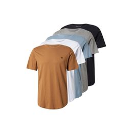 Jack & Jones Premium Shirt 'JPRBLABrody' male size L Smoke blue / mottled grey / Black / White