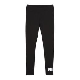Puma Leggings 'Ess No. 1' Damen Gr&ouml;&szlig;e XS hellgrau / schwarz
