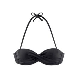 s.Oliver Bikinitop 'Spain' Damen Gr&ouml;&szlig;e 85 schwarz