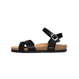 Bayton Sandale Damen Gr&ouml;&szlig;e 42 silbergrau / schwarz