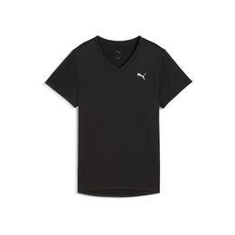 Puma Sportshirt 'Tad Essential' Damen Gr&ouml;&szlig;e L schwarz / wei&szlig;