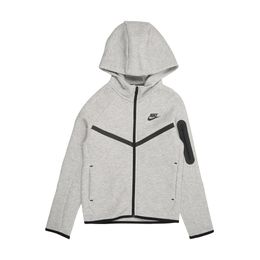 Nike Sportswear Sweatjacke 'TCH FLC' Jungen Gr&ouml;&szlig;e 147/158 grau