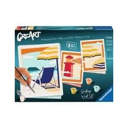 Ravensburger CreArt Gallery Wall Set - At the Beach, Malen