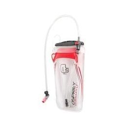 Osprey Hydraulics LT 1.5L Reservoir, Trinkflasche wei&szlig;/rot