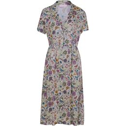 Brigitte von Sch&ouml;nfels Brigitte von Sch&ouml;nfels Halbarm-Kleid mit Druck Beige (Gr&ouml;&szlig;e: 46)