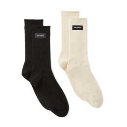 K by KARL LAGERFELD Karl Lagerfeld Socken Herren Gr&ouml;&szlig;e 41/46 creme