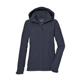 Outdoorjacke Killtec "KOS 51 WMN JCKT", Damen, Gr. 46, blau (nachtblau), Oberstoff: 100% Polyester, Futter: 100% Polyester, sportlich, Jacken