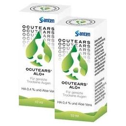 Ocutears Alo+ Augentropfen Set 2X10 ml