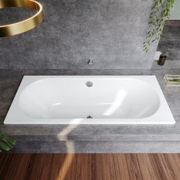 Kaldewei CLASSIC DUO Rechteck-Badewanne, Einbau, 290500010001, 105