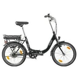 E-Bike Llobe "Elektro Faltrad 20" Pure schwarz" Gr. 43, schwarz, E-Bikes, 43cm, 20 Zoll (50,80cm)