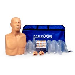 MEDX5 Practi-Man Advance, HLW-&Uuml;bungspuppe f&uuml;r Jugendliche und Erwachsene in Tragetasche