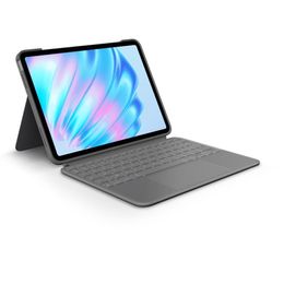 Logitech Tastatur AZERTY Französisch Wireless mit Hintergrundbeleuchtung Combo Touch