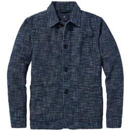 Blue de G&ecirc;nes Blue de G&ecirc;nes Herren-Overshirt L Blaumelange