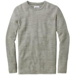 armedangels Herren-Strickpullover Baumwolle L Grün